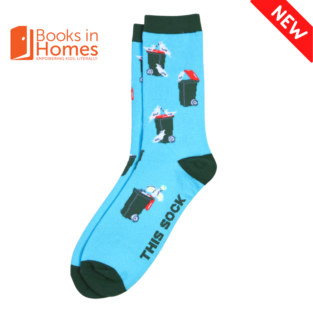 Bin Cockatoo Sock | Socks that Give Back – Sydney Sock Project