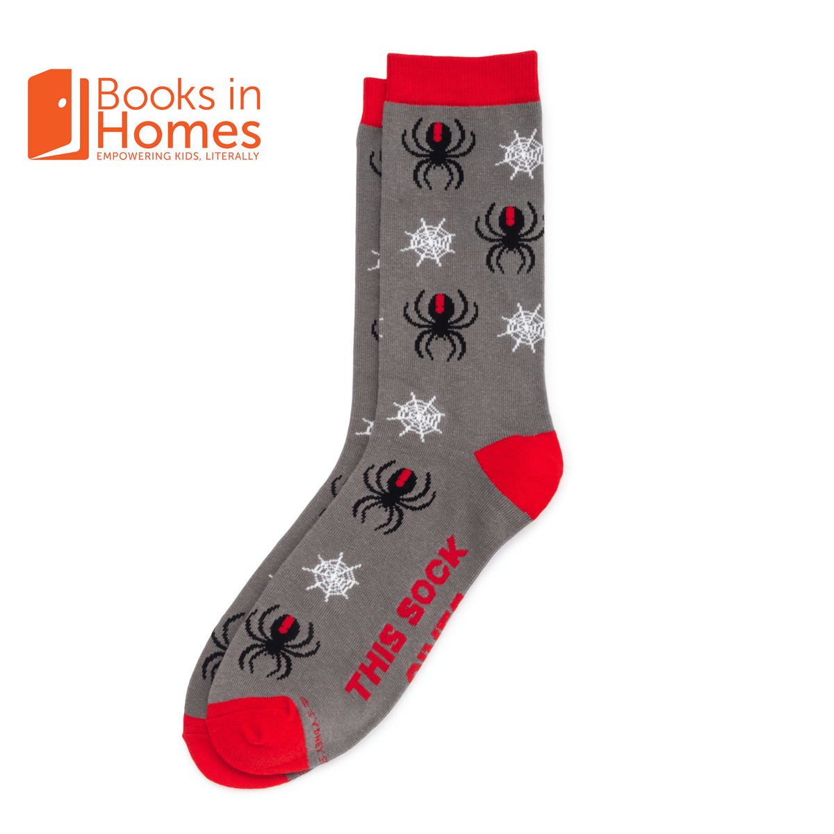 Redback Spider Sock | Socks that Give Back – Sydney Sock Project