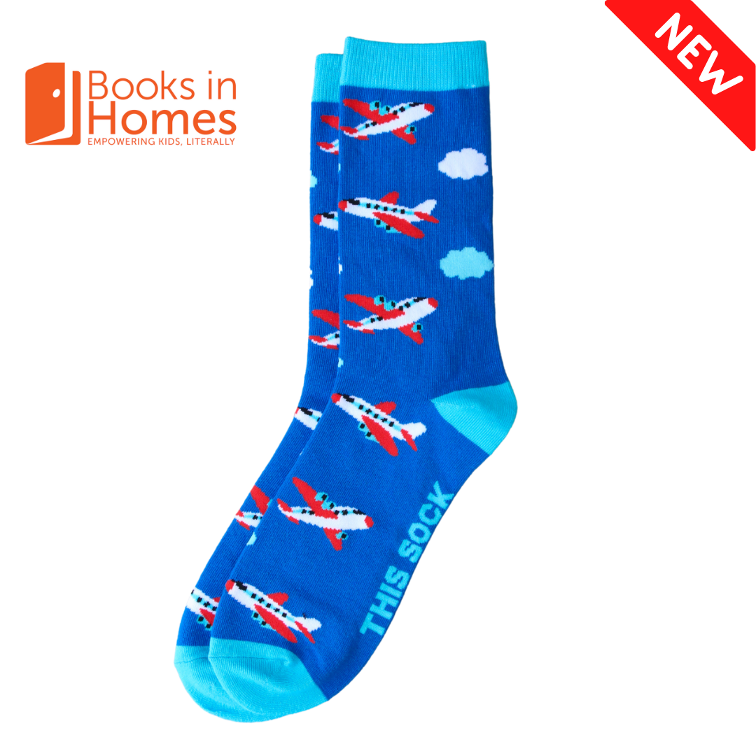 Airplane Sock | Socks that Give Back – Sydney Sock Project
