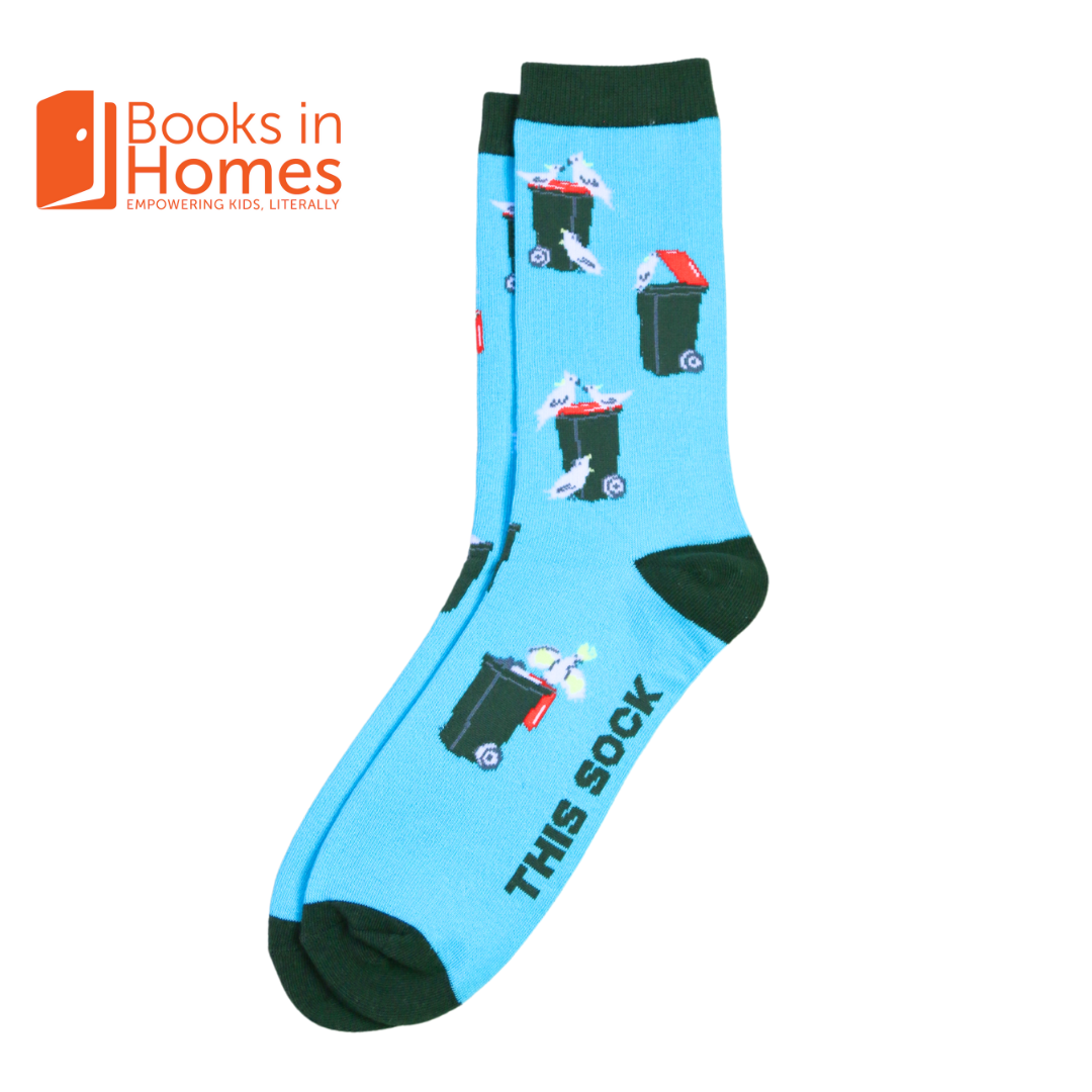 Bin Cockatoo Sock | Socks that Give Back – Sydney Sock Project