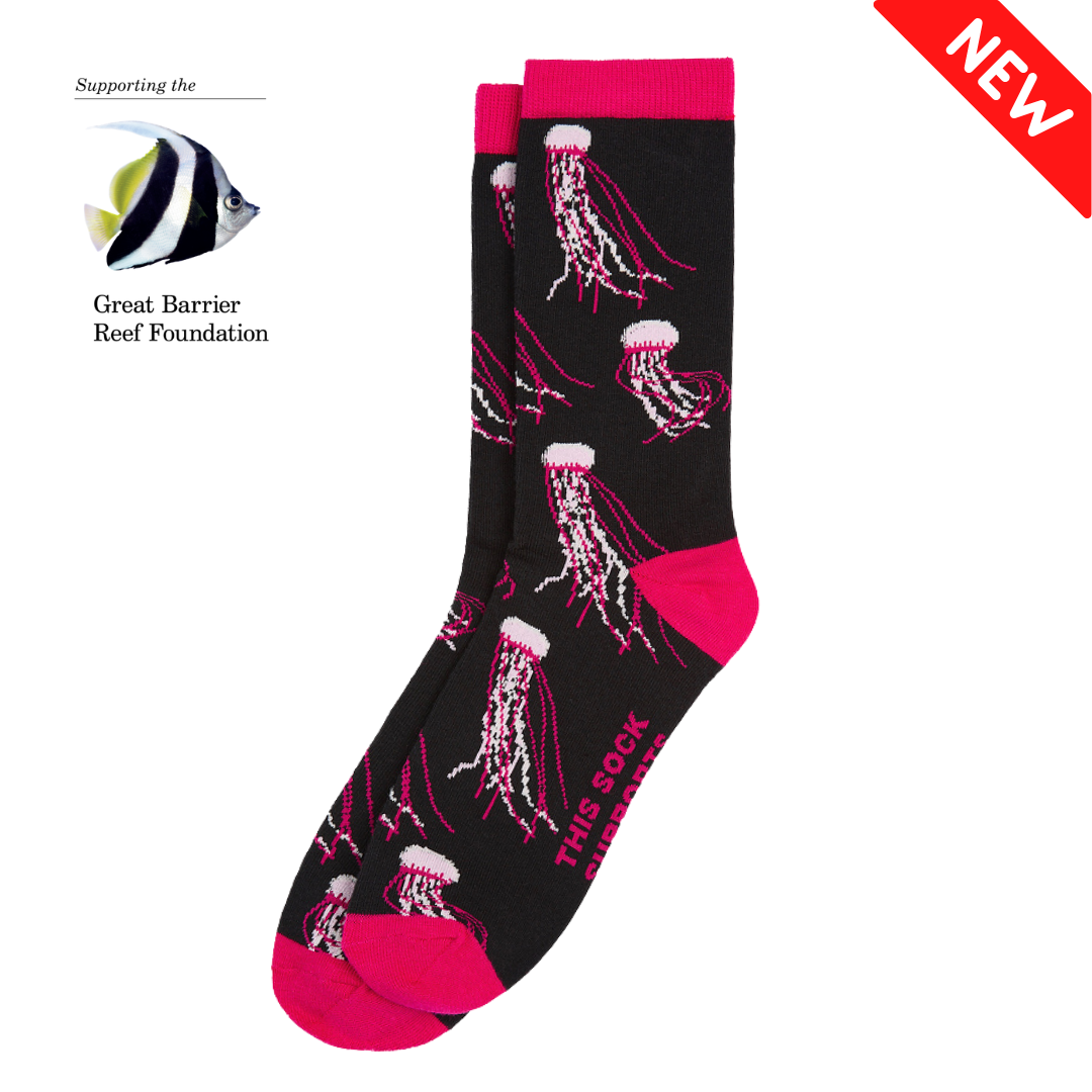 Jellyfish Sock | Protecting Our Reefs – Sydney Sock Project