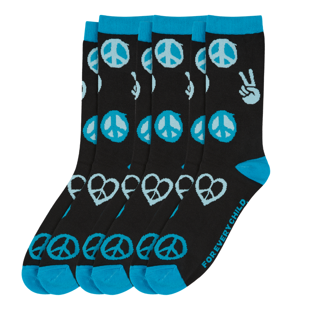 Peace Sock Bundle (3 x Pairs) – Sydney Sock Project